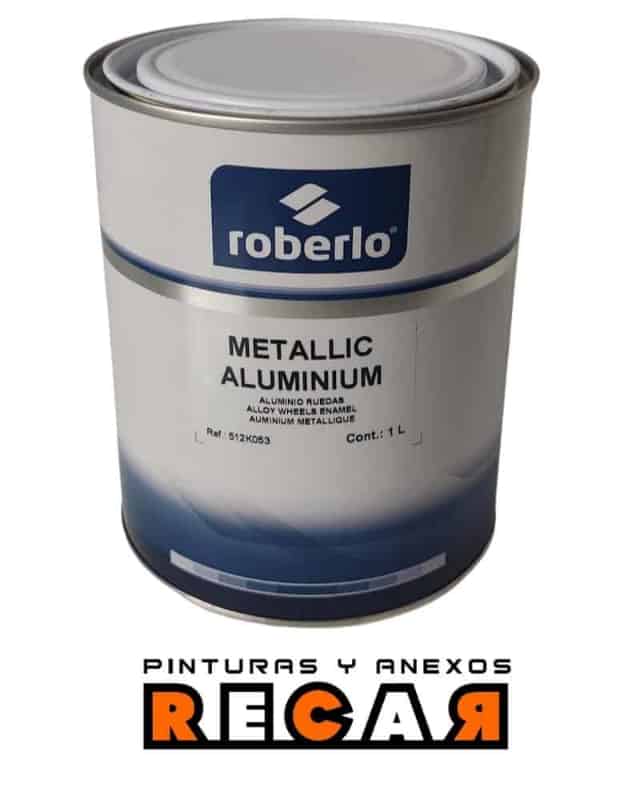 Roberlo Metallic Aluminium 1 L - Pinturas RECAR